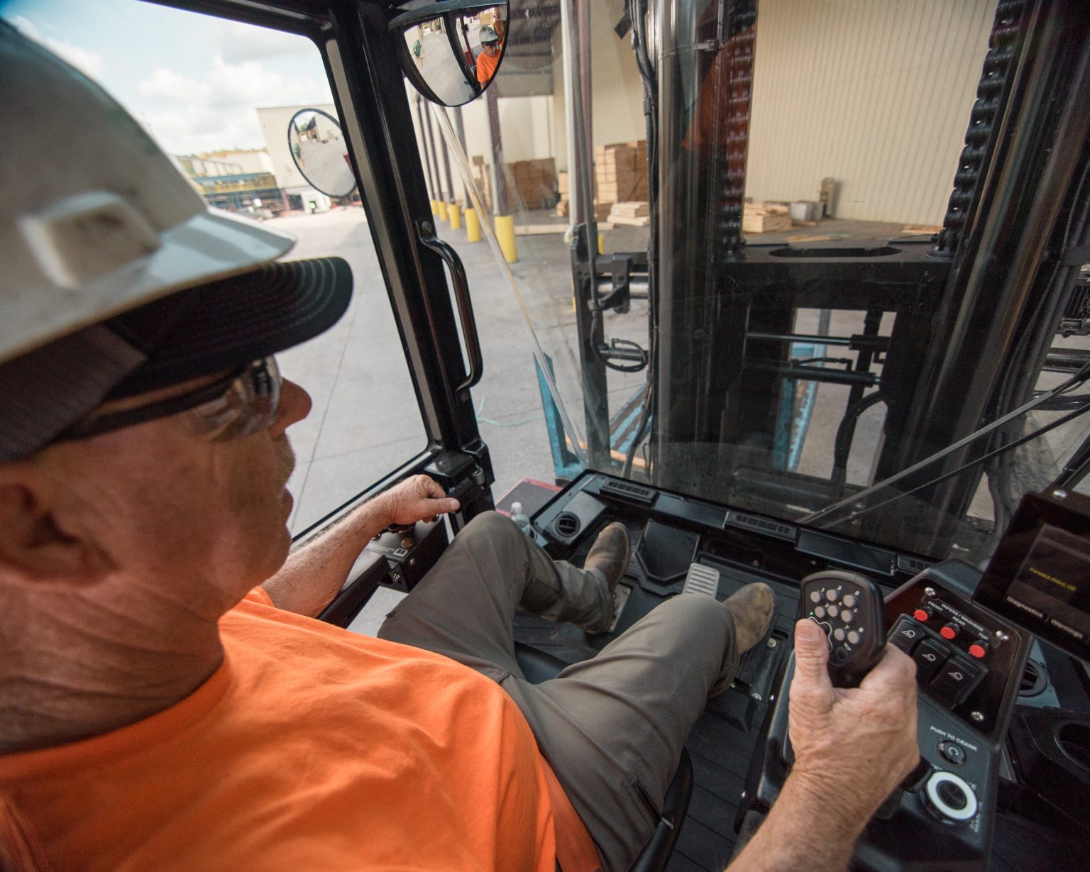NEW Clear-Vu Cab with Comfort Steer - Taylor Group News