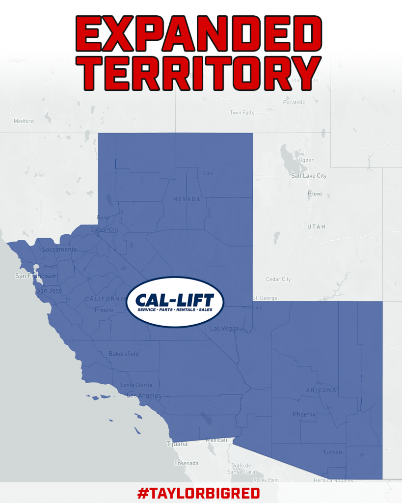 Cal-Lift New Territory Expansion into Nevada and Arizona - Taylor Group ...