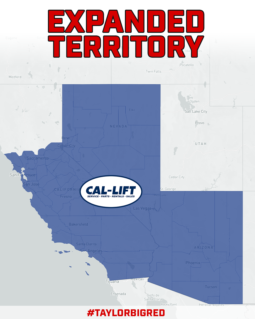 Cal-Lift New Territory Expansion into Nevada and Arizona - Taylor Group ...
