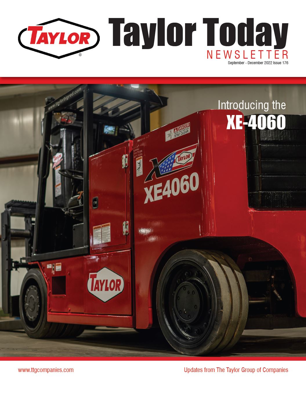 Newsletter #176 Sep.-Dec. 2022 - Taylor Group News