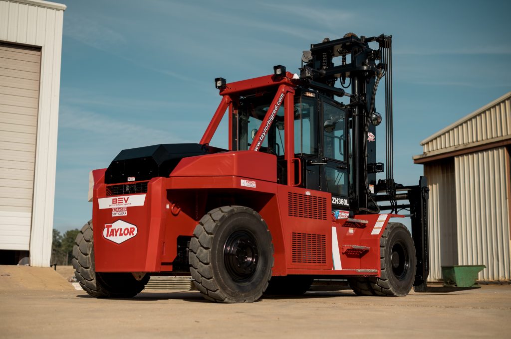Taylor Machine Works Announces The ZH-360L Battery Electric Forklift ...