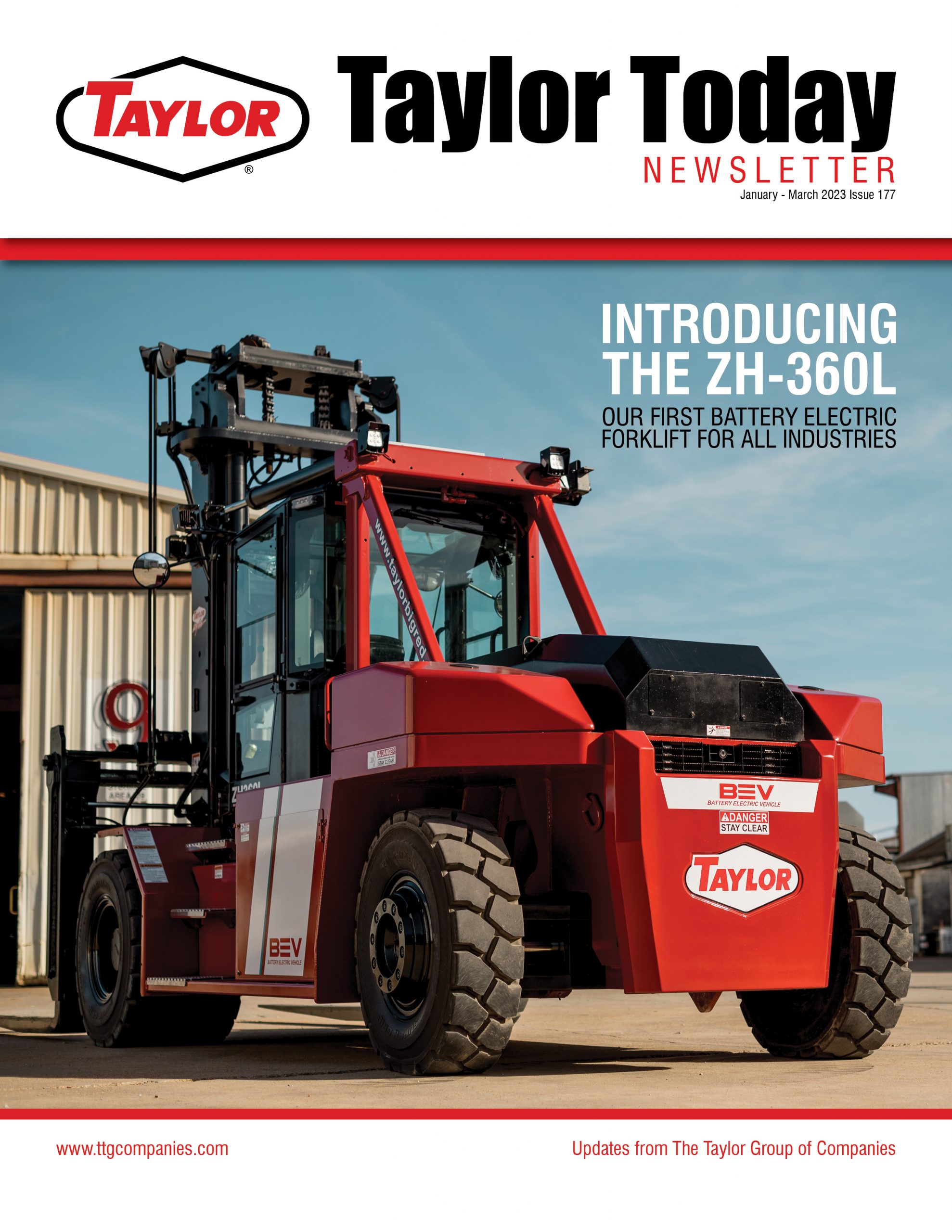 Newsletter #177 January-March 2023 - Taylor Group News